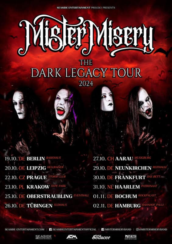 Mister Misery kündigen neues Album "III" und spektakuläre Tournee an ...